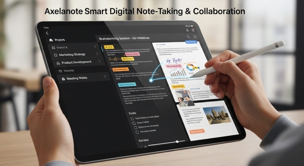 Axelanote - Smart Digital Note-Taking & Collaboration